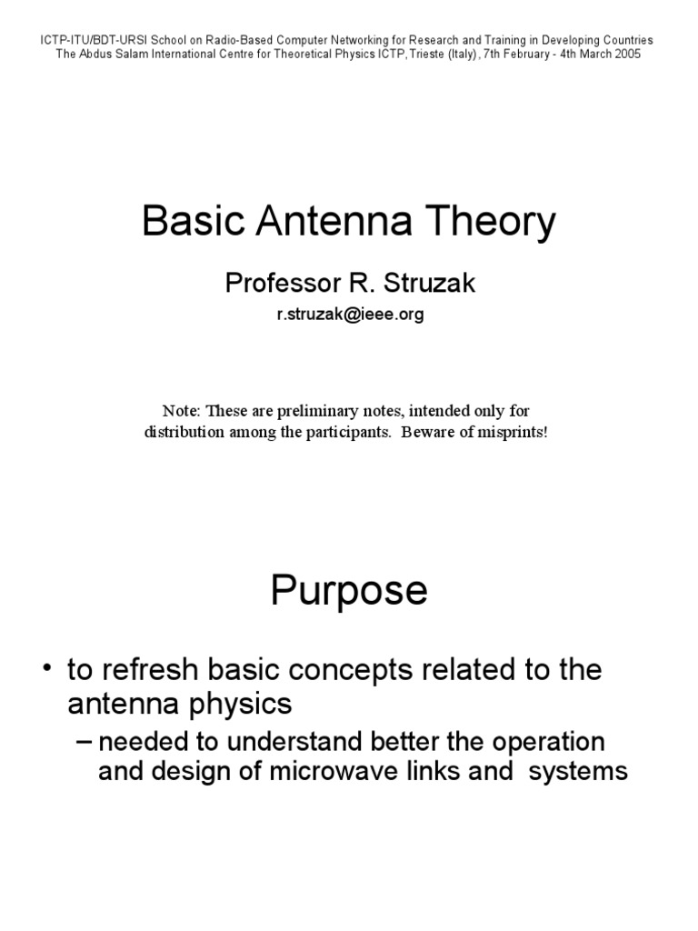 Anten Theor Basics | PDF