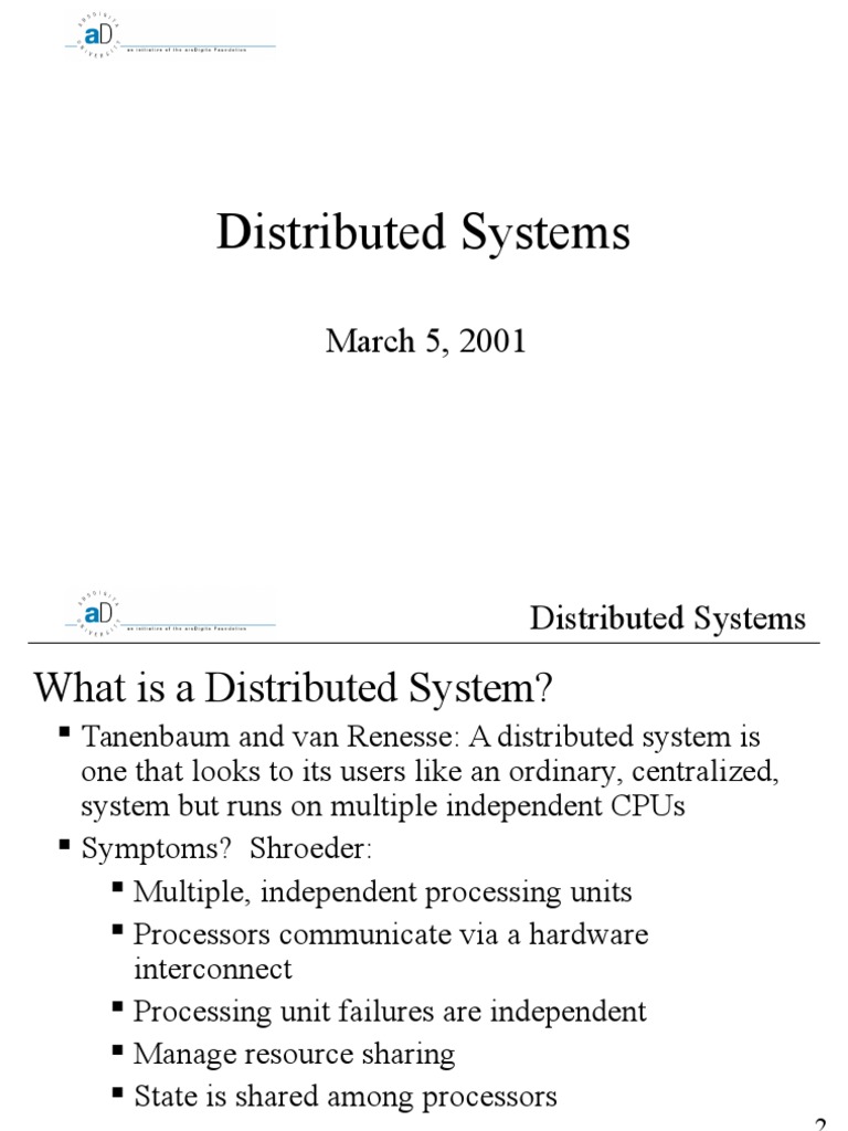 Lecture 04 Distributed Systems | PDF | Distributed Computing | Server (Computing)