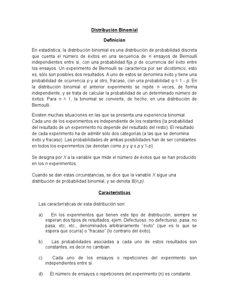 Distribucion Binomial y Poisson | PDF | Distribución de veneno | Enseñanza de matemática