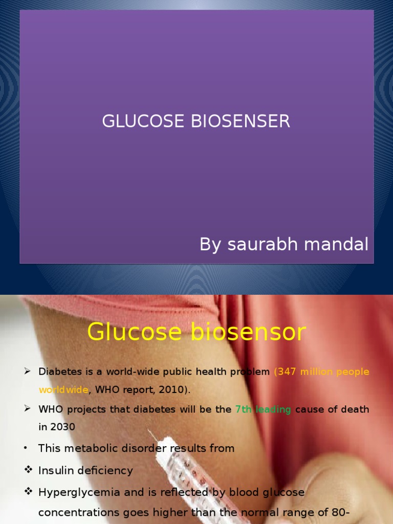 Glucose BIOSENSOR | PDF