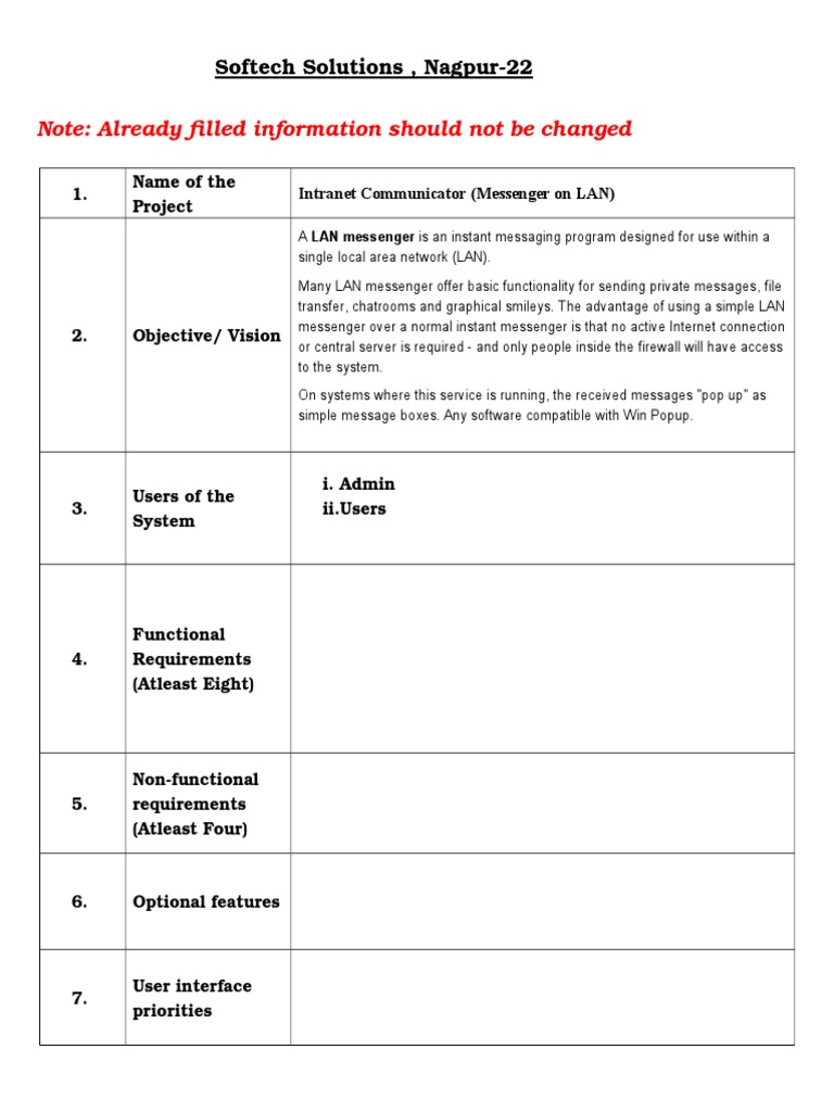 Intranet Communicator (Messenger On LAN) (Java) SSoo | PDF | Computers