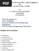 Comparative Study of RCC T-Beam Bridge by | PDF | Strength Of Materials ...