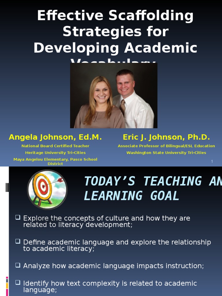 Ej - WABE 2014 - Effective Scaffolding Strategies For Developing ...