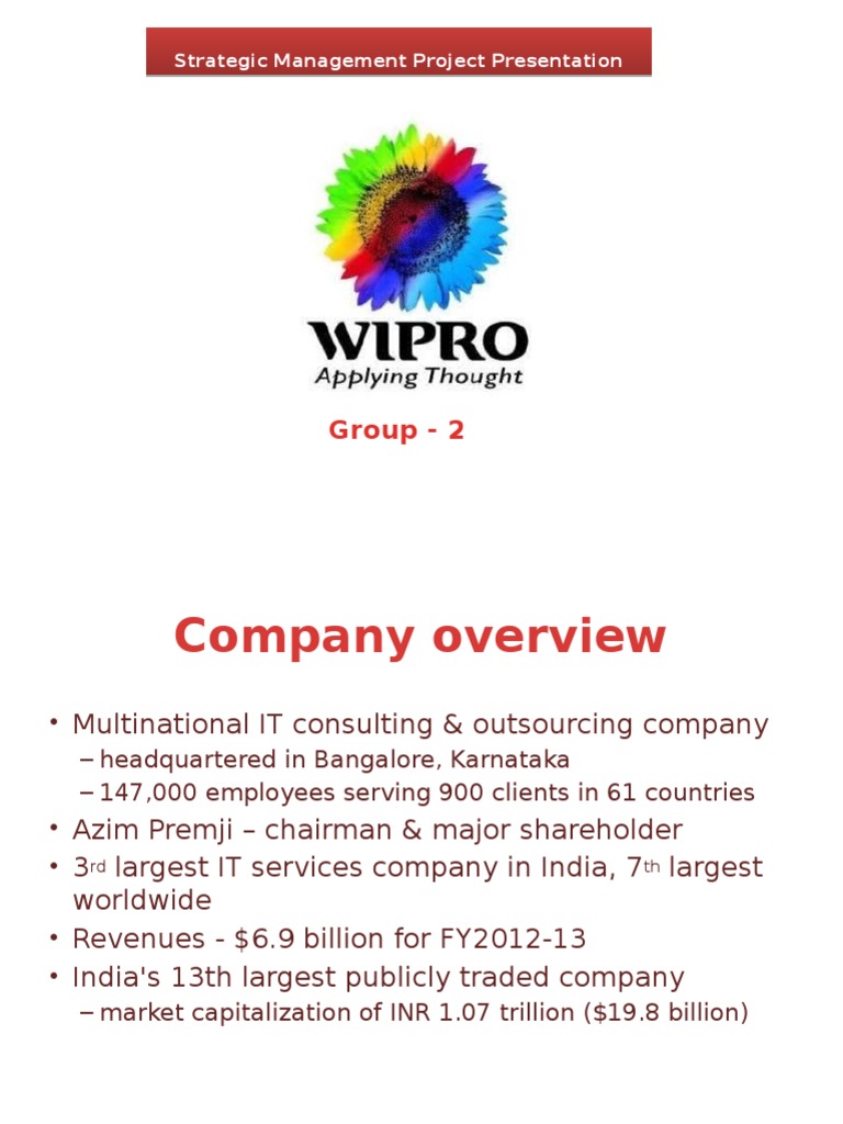 Wipro Presentation | PDF
