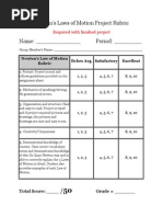 Performance Task in Science 7 | PDF | Rubric (Academic) | Concept