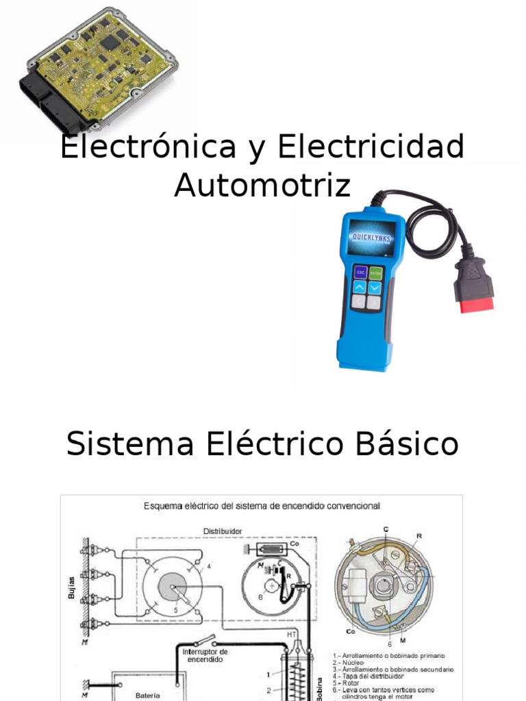 Electrónica y Electricidad Automotriz