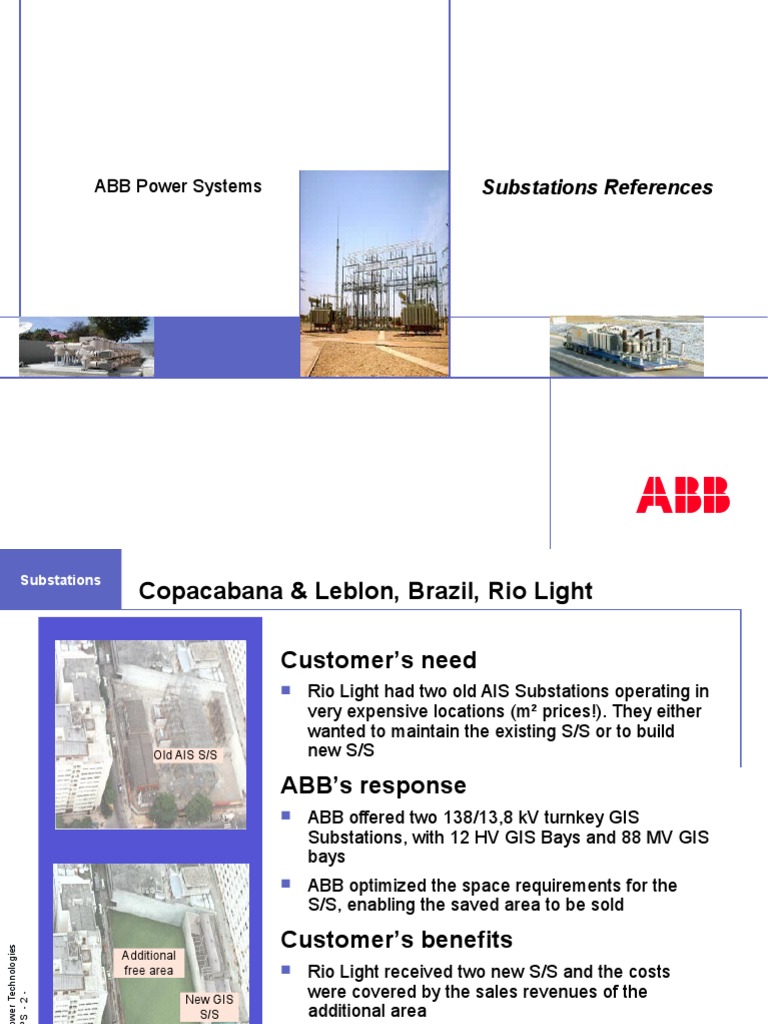 Substation References | PDF | Electrical Substation | Electrical Grid