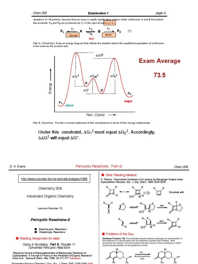 12 Pericyclic Rxns 2 | PDF | Organic Reactions | Unit Processes