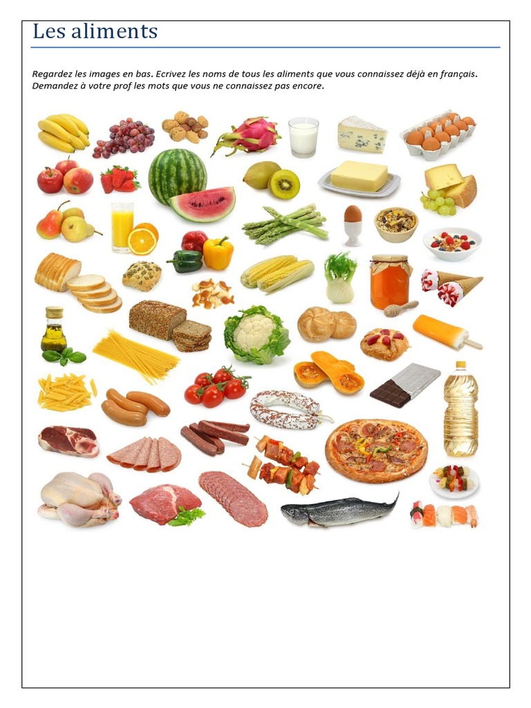 Aliments et plats français traditionnels | PDF | Livres de cuisine ...