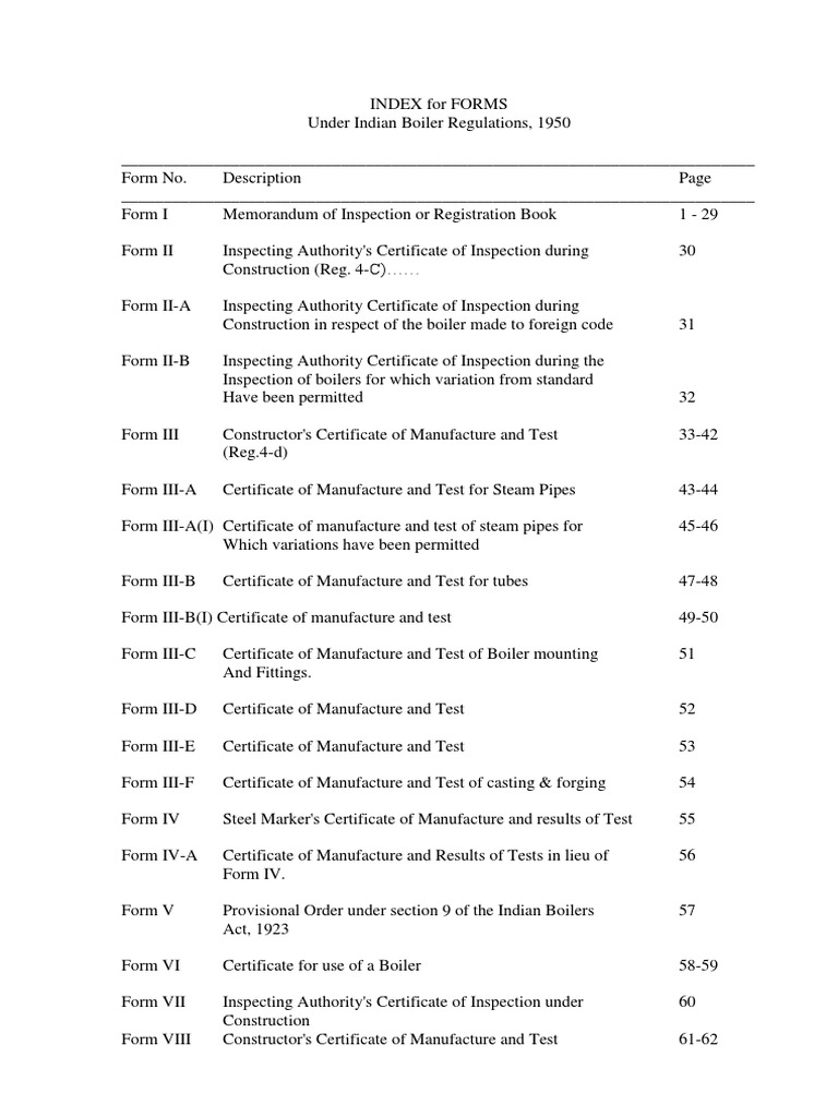 Ibr Forms | PDF | Boiler | Steam Power