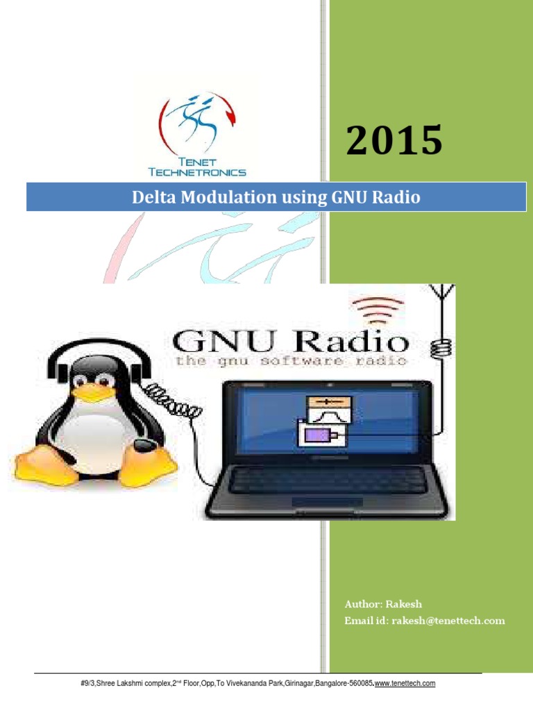 Delta Modulation Using GNU Radio | PDF | Sampling (Signal Processing) | Algorithms