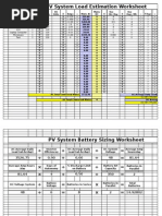 Cable Sizing Worksheet | PDF | Electrical Conductor | Fuse (Electrical)