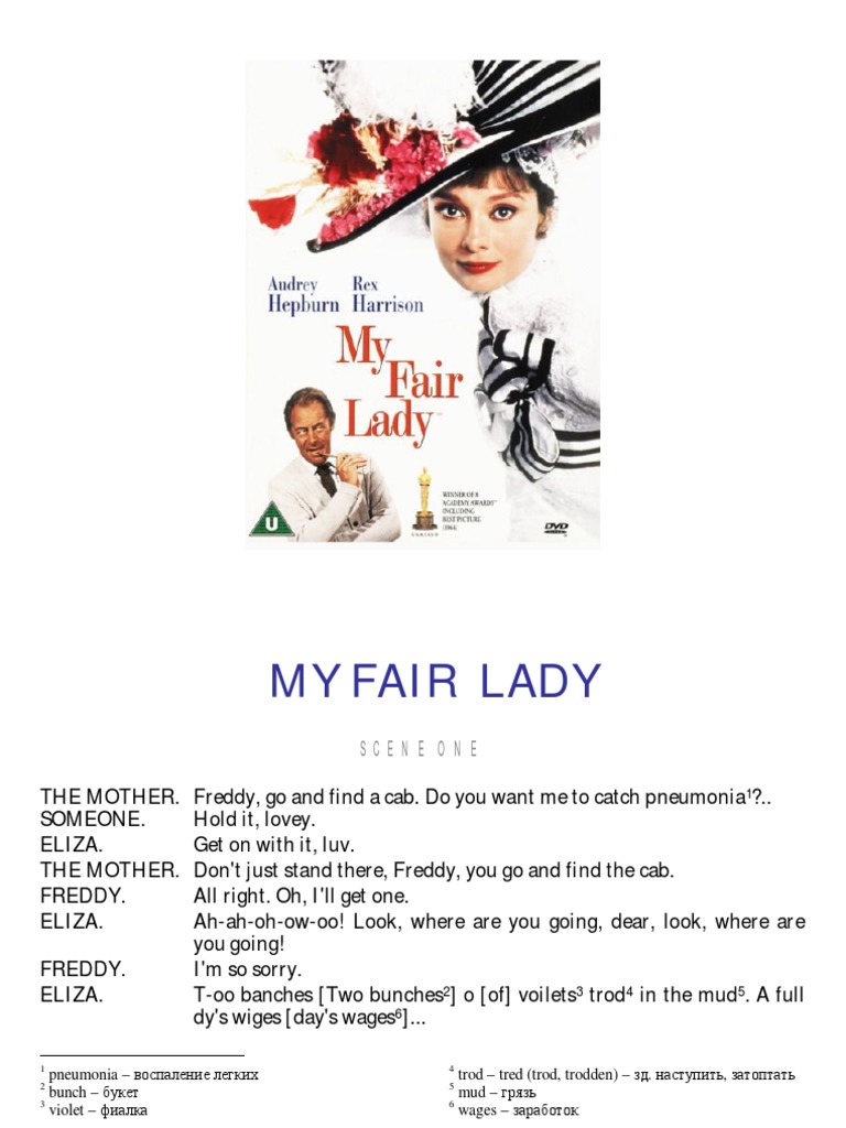 My Fair Lady | PDF | Pygmalion (Play) | Languages