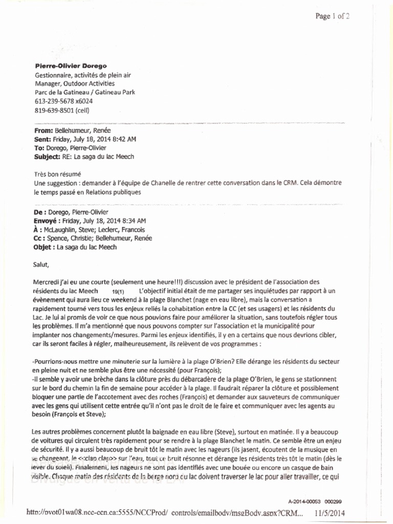 NCC Conversation With Meech Lake Ass. President Chris Frank - July 16 ...