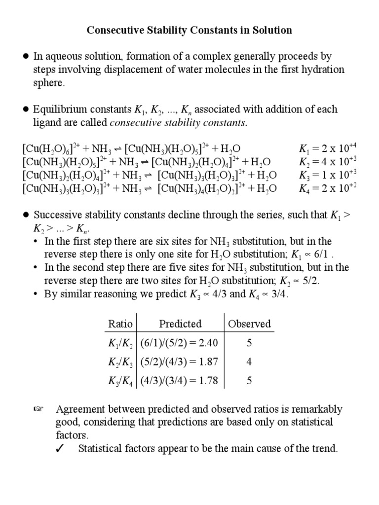 Ch12 1 Transition Metals Reaction Mechanisms | PDF | Chelation ...