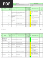 Risk Assessment For Material Handling | PDF | Forklift | Pallet