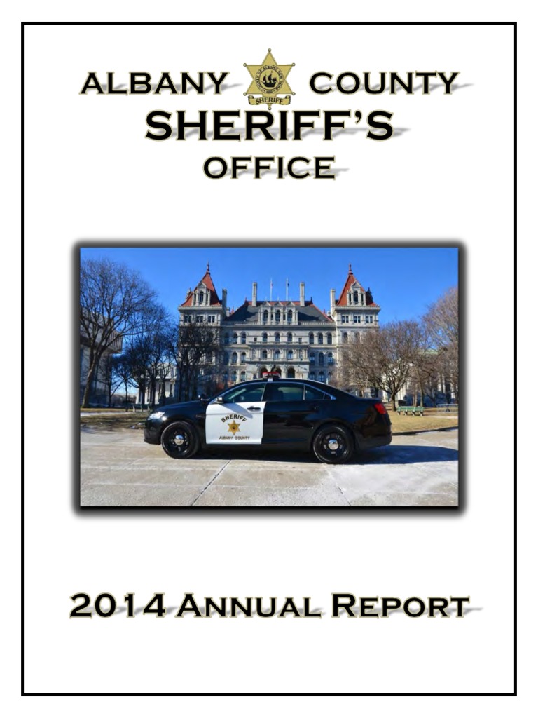 2014 Annual Report | PDF | Sheriffs In The United States | Driving ...