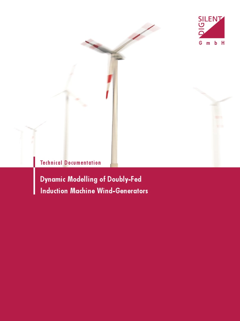 Dynamic Modelling Of Doubly Fed Induction Machine Wind Generators Pdf Electric Generator