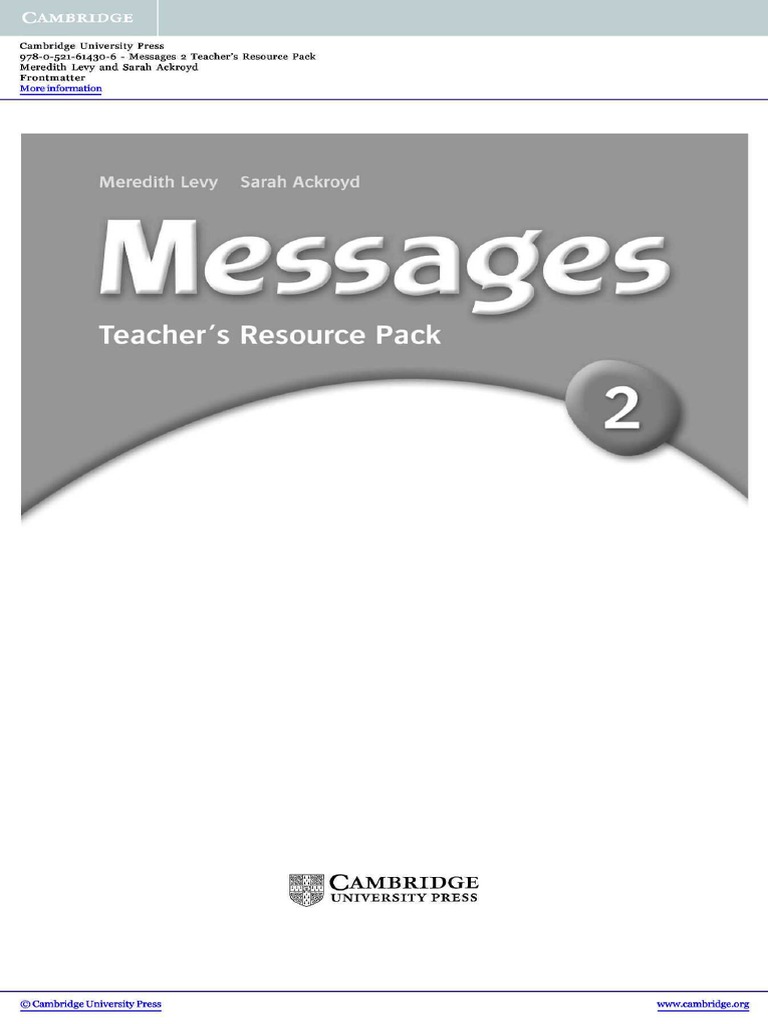 Messages 2 Tests | PDF