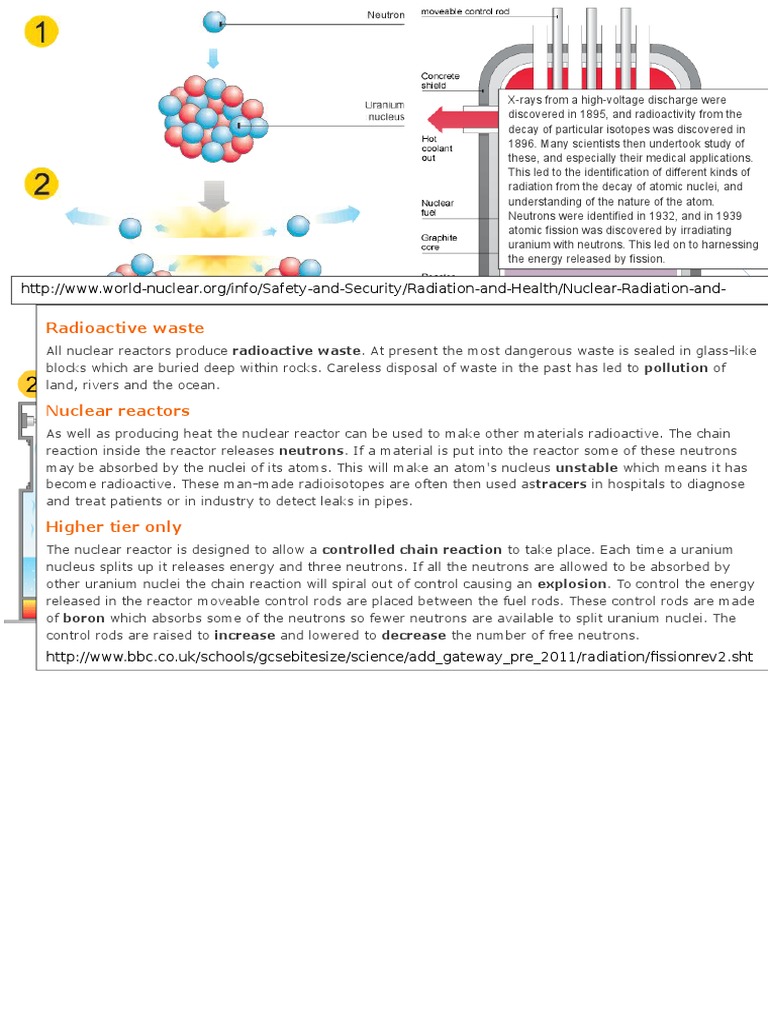 Radiation Nuclear Power | PDF