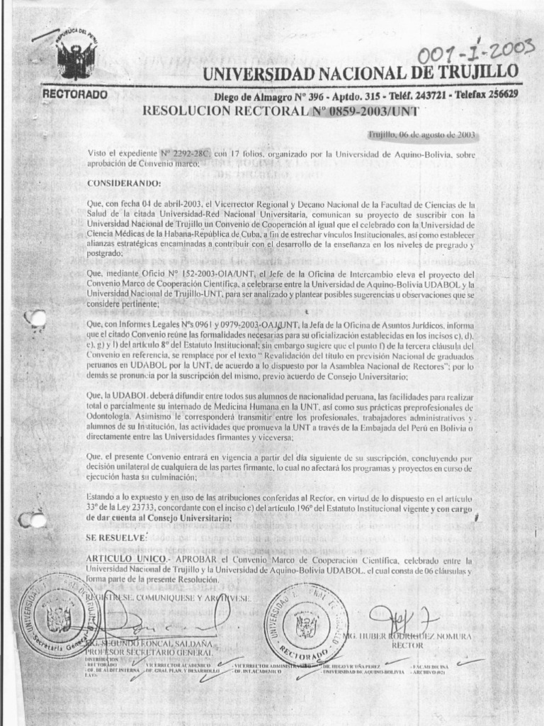 Universidad de Aquino Bolivia Udabol (Bolivia9 | PDF