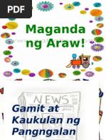 Uri NG Pang-Abay (Panggaano, Panang-Ayon, Pananggi, Pang-Agam) | PDF