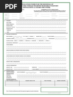 Tongan Passport Application Form | PDF | Justice | Crime & Violence