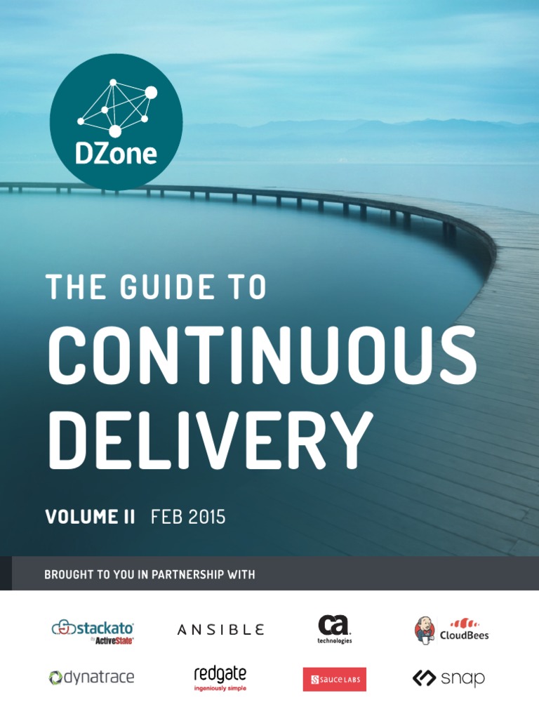 Dzone 2015 Continuous Delivery Pdf Cloud Computing Quality Assurance