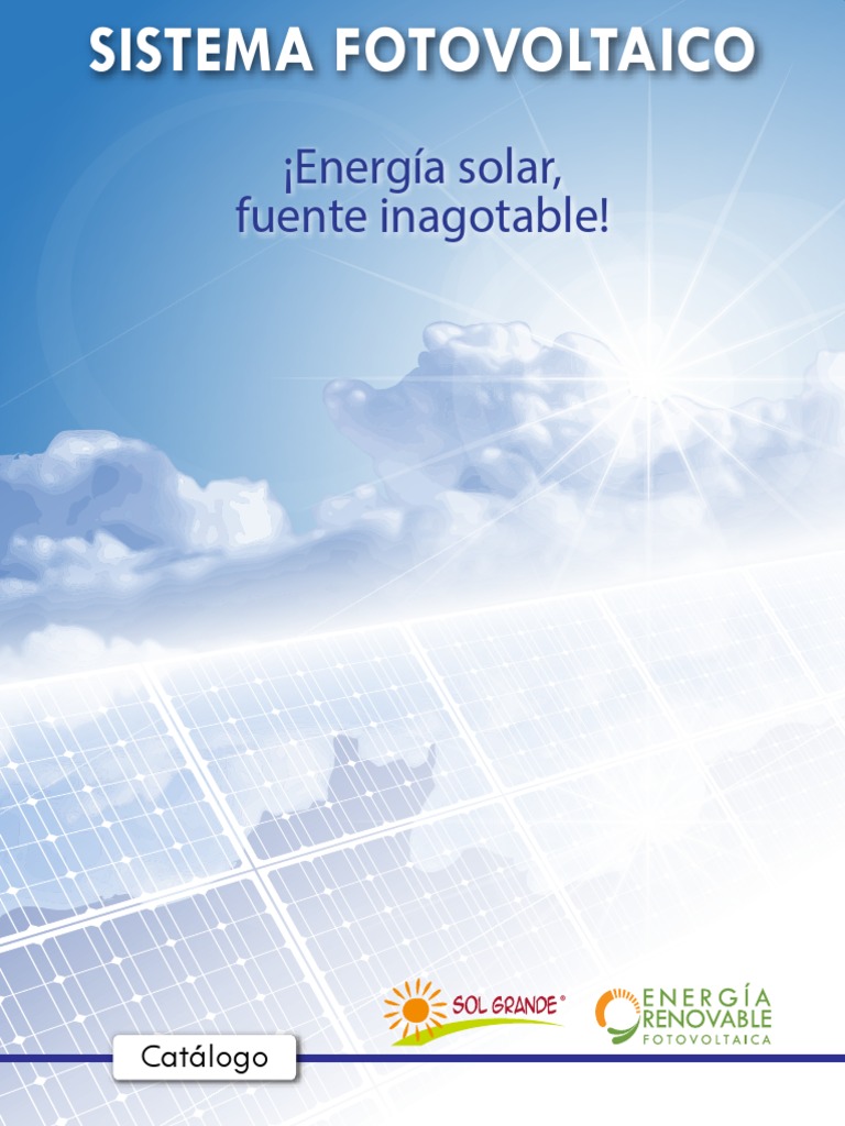 Catalogo FV | PDF | Energía solar | Fotovoltaica