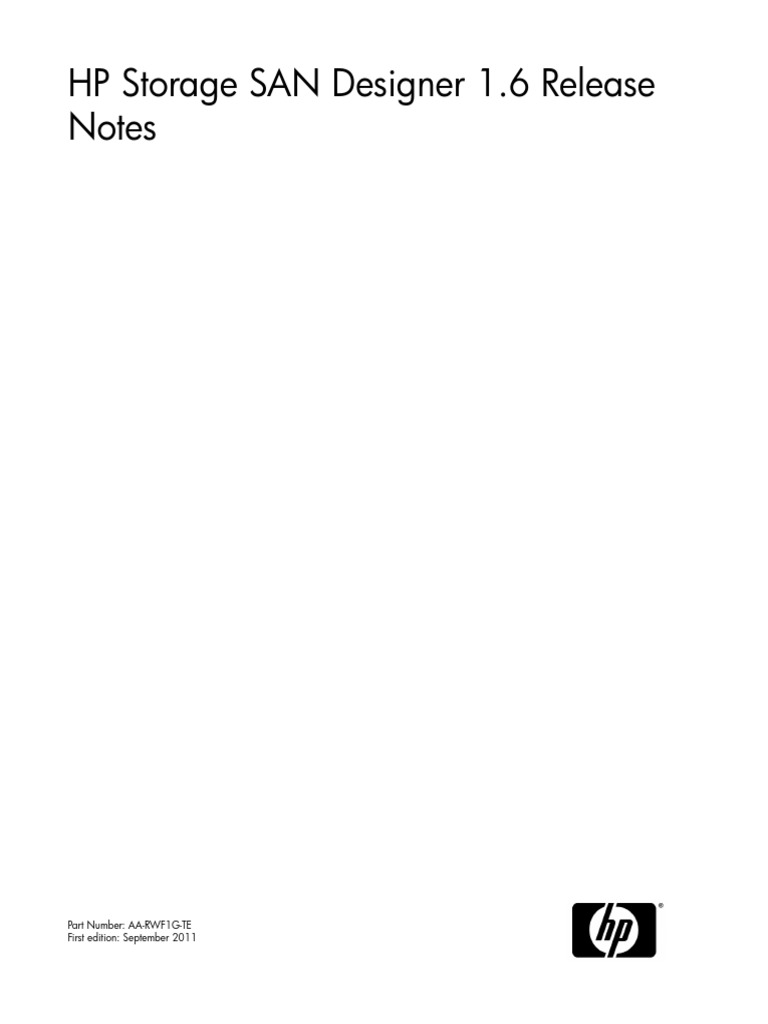 HP SAN Designer | PDF | Microsoft Windows | Installation (Computer ...