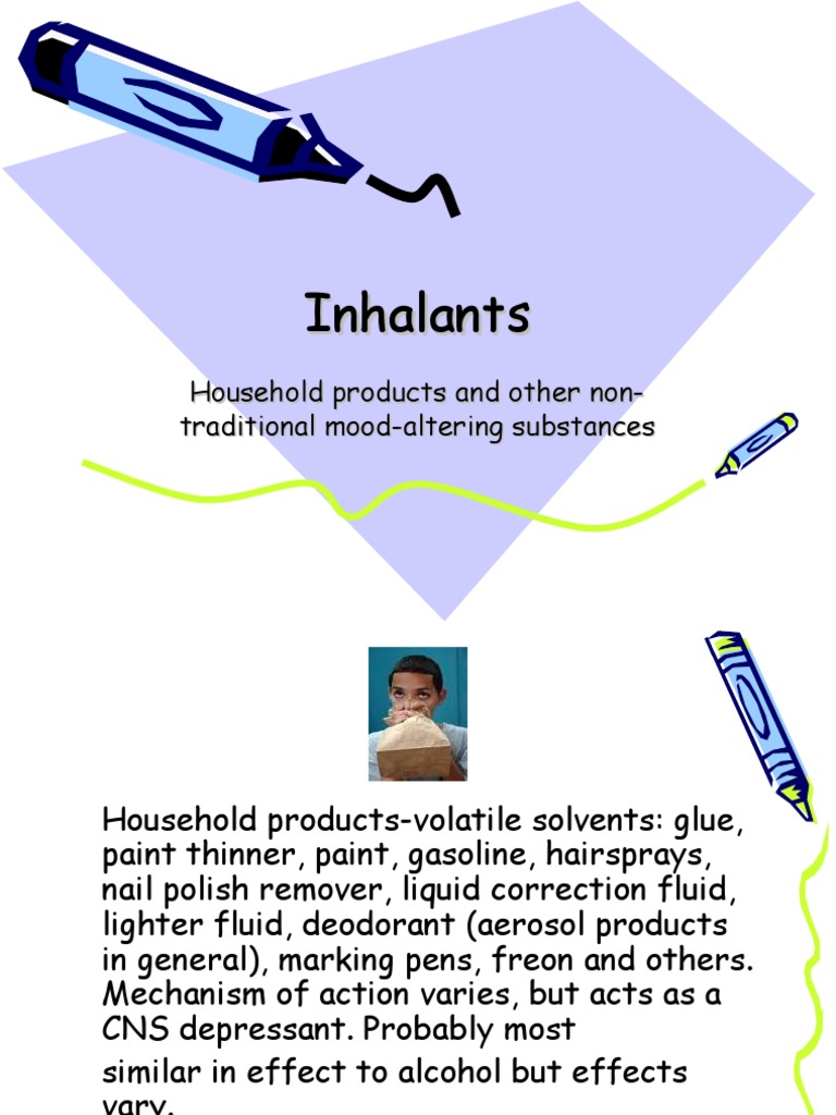 Inhalants.ppt | Nitrous Oxide | Medical Specialties