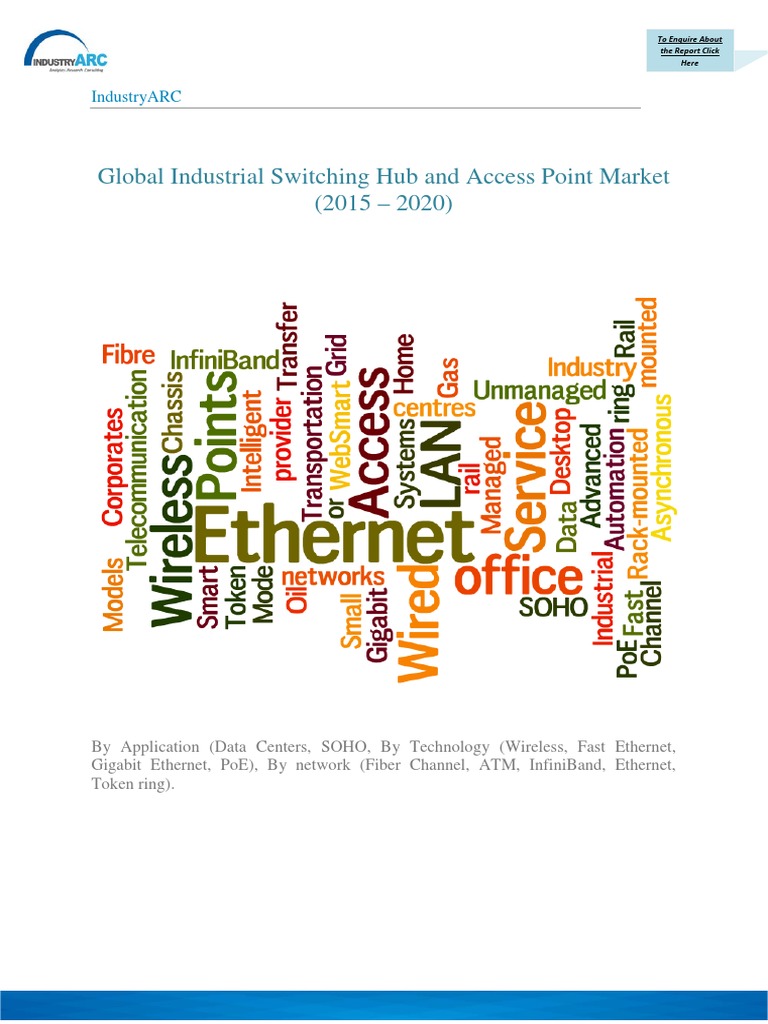 Industrial Switching Hub and Access Point Market Brochure | PDF