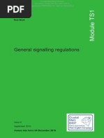 SCR Signalling Booklet V1.1 | PDF | Train Station | Rail Transport