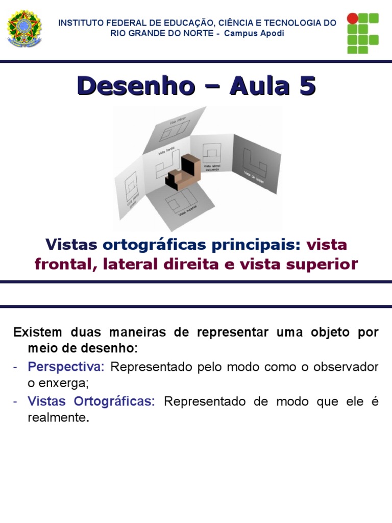 Vistas Ortograficas | Download grátis PDF | Perspectiva (gráficos ...