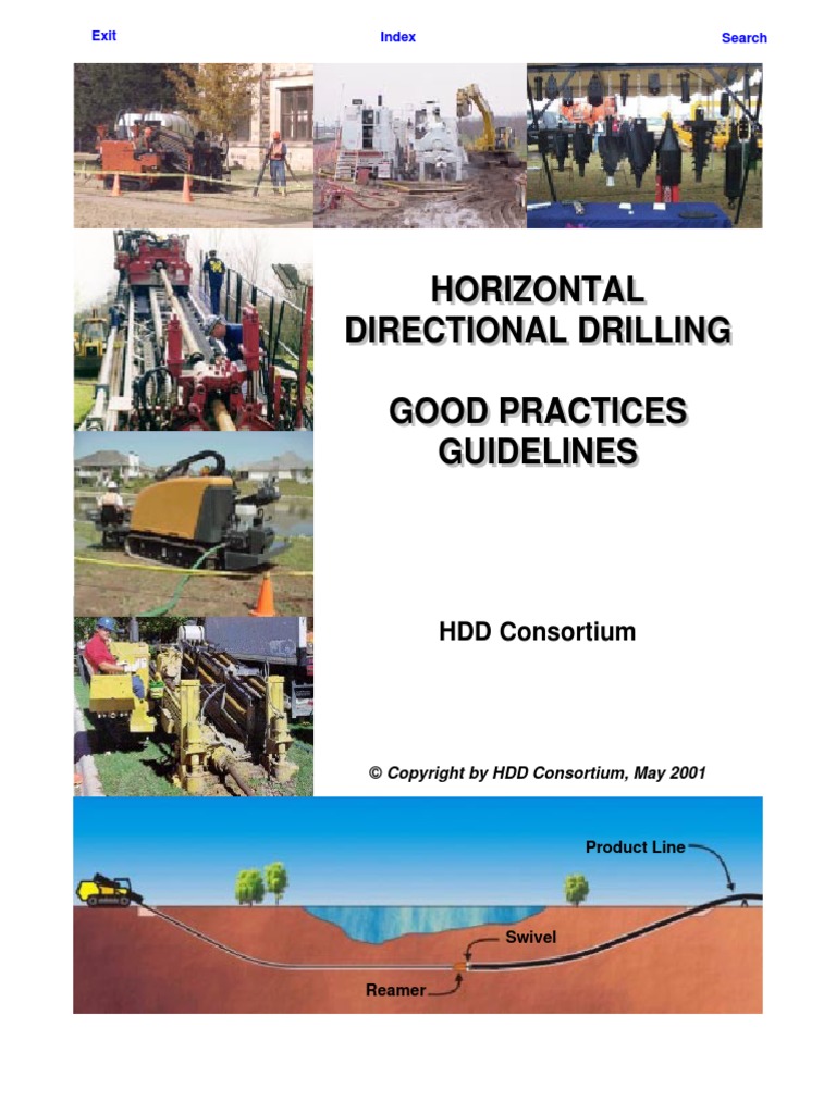 Horizontal Directional Drilling HDD Good Practices | PDF | Drilling Rig | Geotechnical Engineering