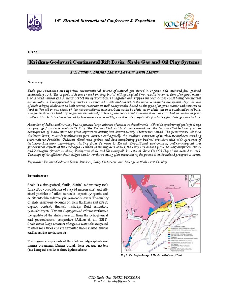 KG Basin | PDF | Sedimentary Basin | Natural Gas