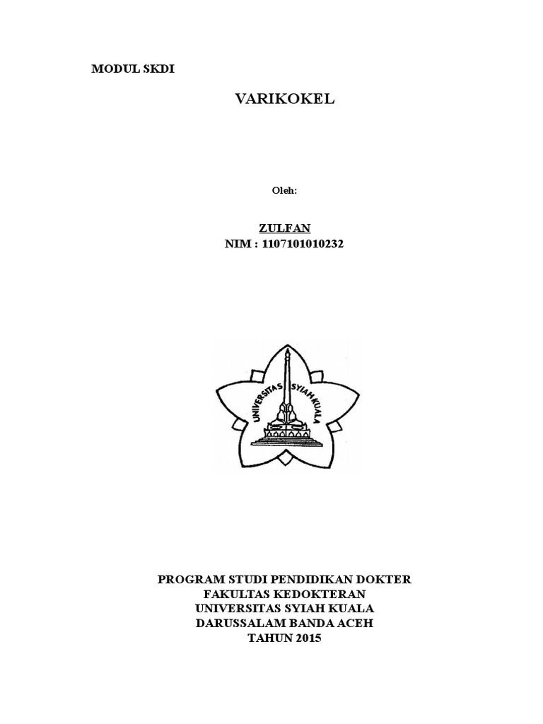 Modul Varikokel | PDF | Sains & Matematika