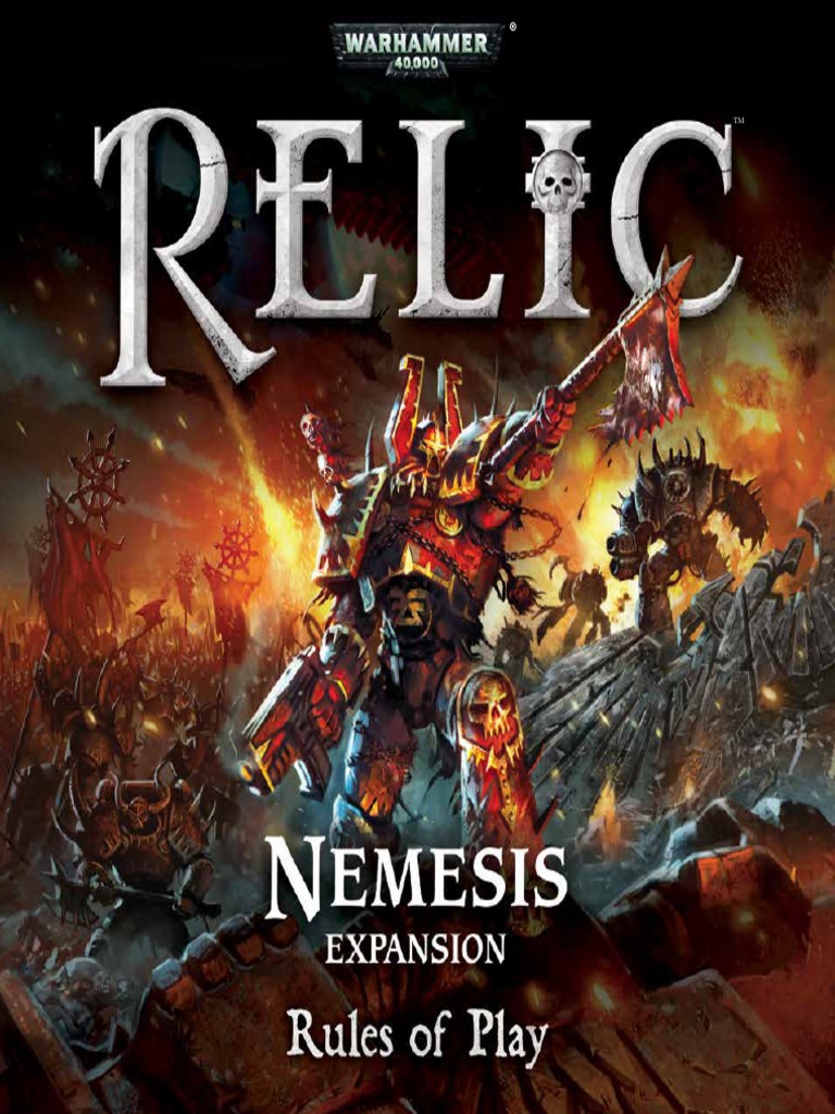 Relic Nemesis Rulebook | PDF | Dice | Gaming