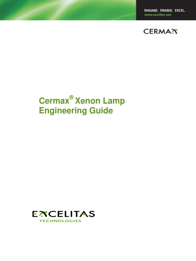 Cermax Eng Guide PDF | PDF | Lens (Optics) | Lighting