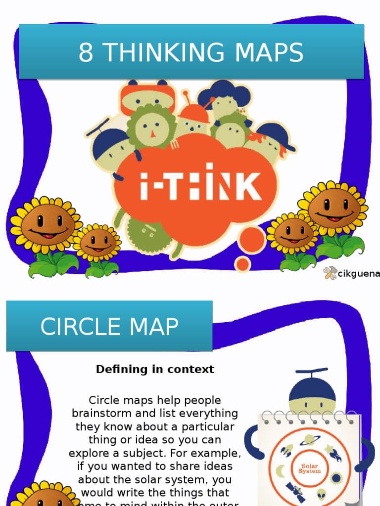 8 Thinking Maps | Communication | Neuropsychological Assessment