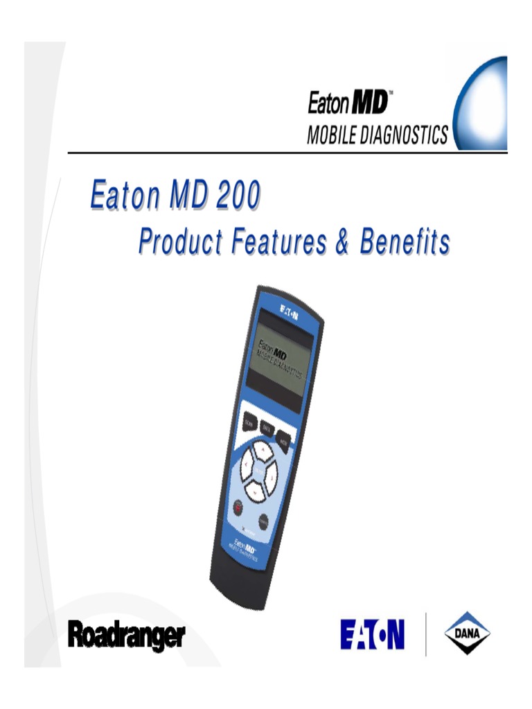Eaton Handheld Diagnostics | PDF | Personal Computers | Usability