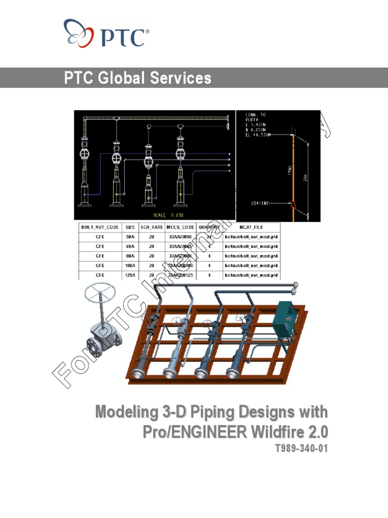 Pro Engineer - Piping | PDF