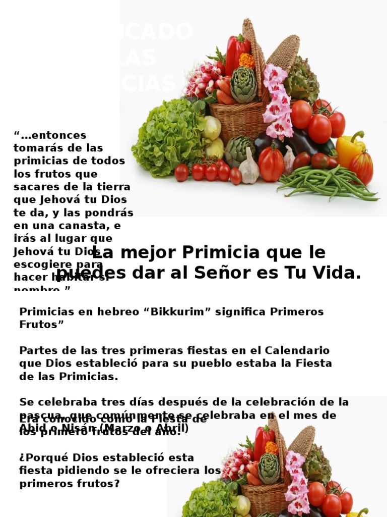 Significado de Las Primicias | Caín y Abel | Tetragrammaton