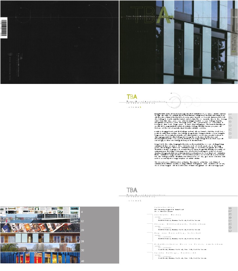 Time-Based Architecture Insights | PDF | Apartment | Street