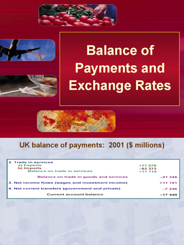 Balance of Payments and Exchange Rates | PDF | Exchange Rate | Balance ...