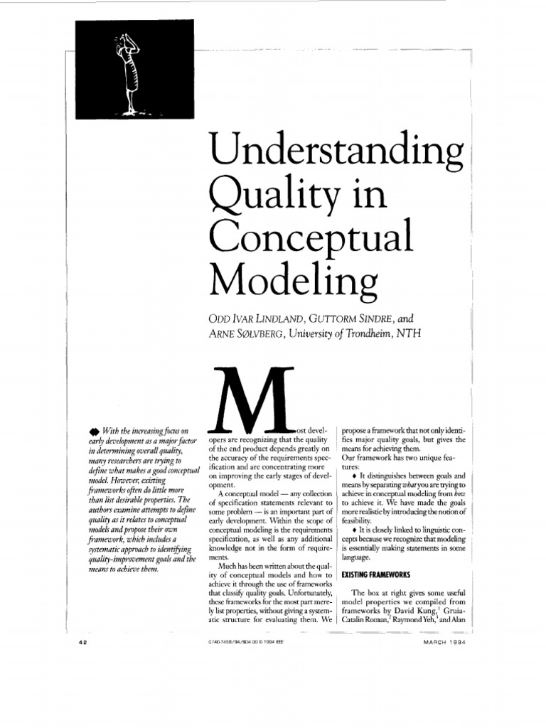 Calidad | PDF | Conceptual Model | Semantics