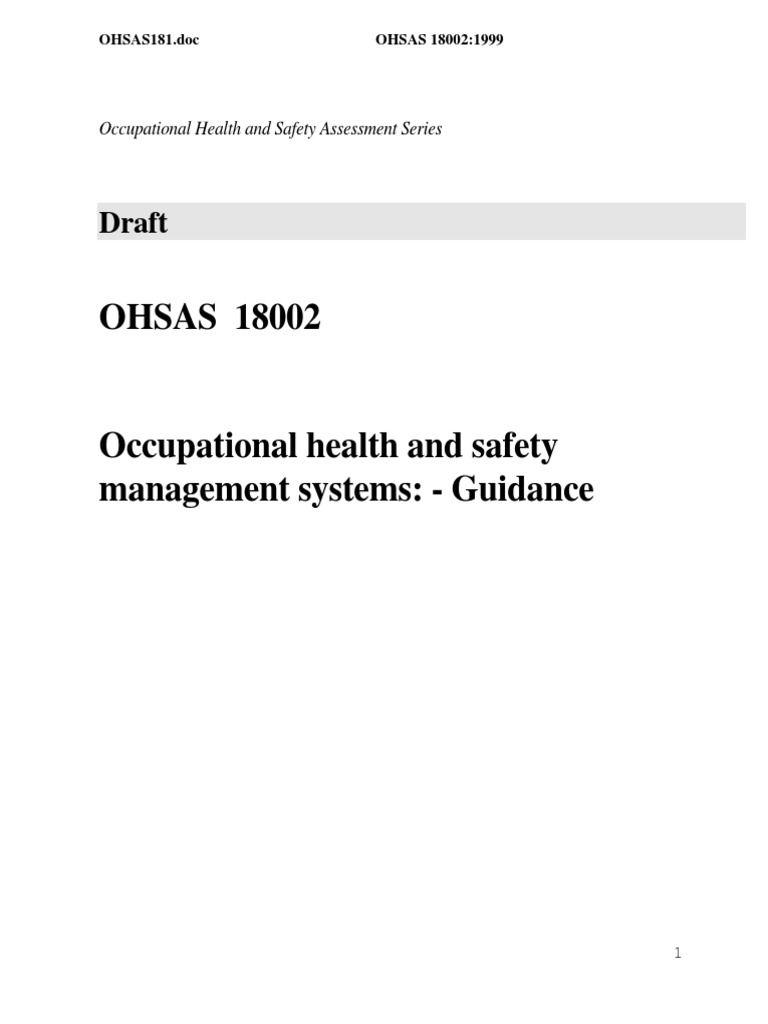 Iso 18002 | PDF | Occupational Safety And Health | Risk