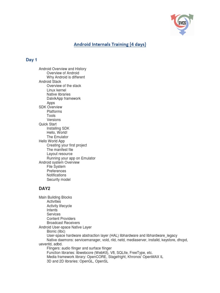 Android Internals Training4days | PDF | Booting | Android (Operating ...