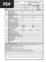 Control Valve Data Sheet | PDF