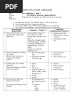 Kindergarten Syllabus | PDF | Phonics | Syllable